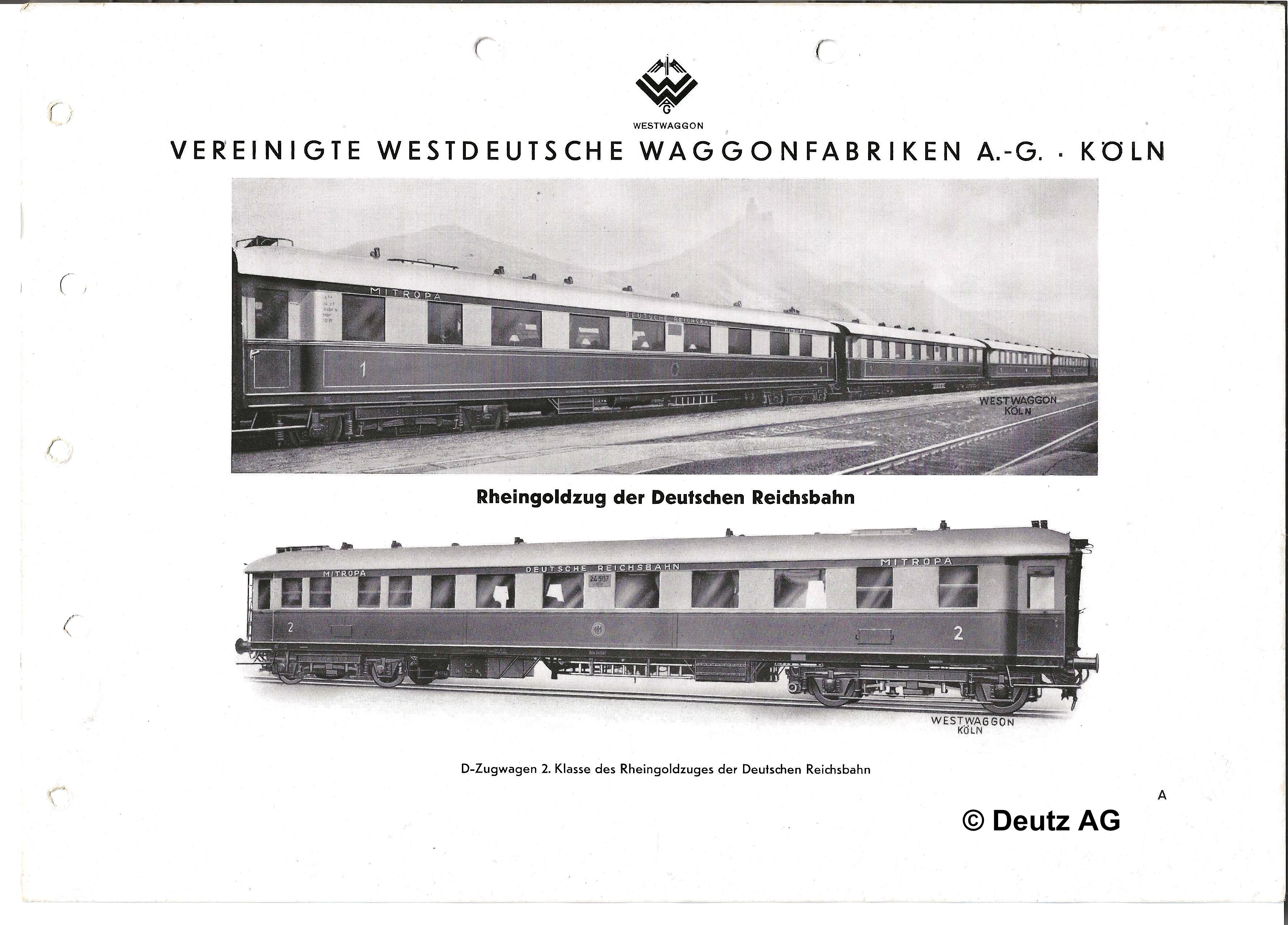 Freundeskreis Eisenbahn Köln e.V. & Rheingold Zug Betriebsgesellschaft ...